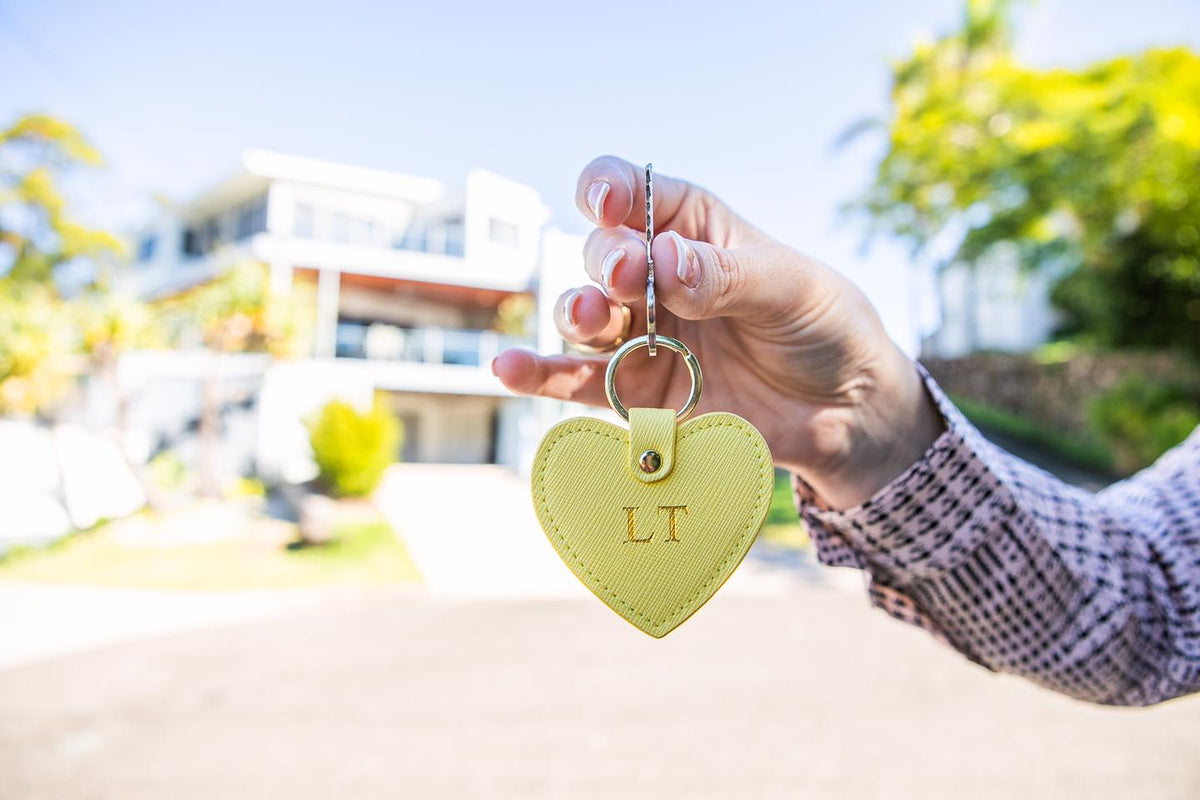 Miss Monogram | Personalised leather keyrings | Monogrammed with your ...