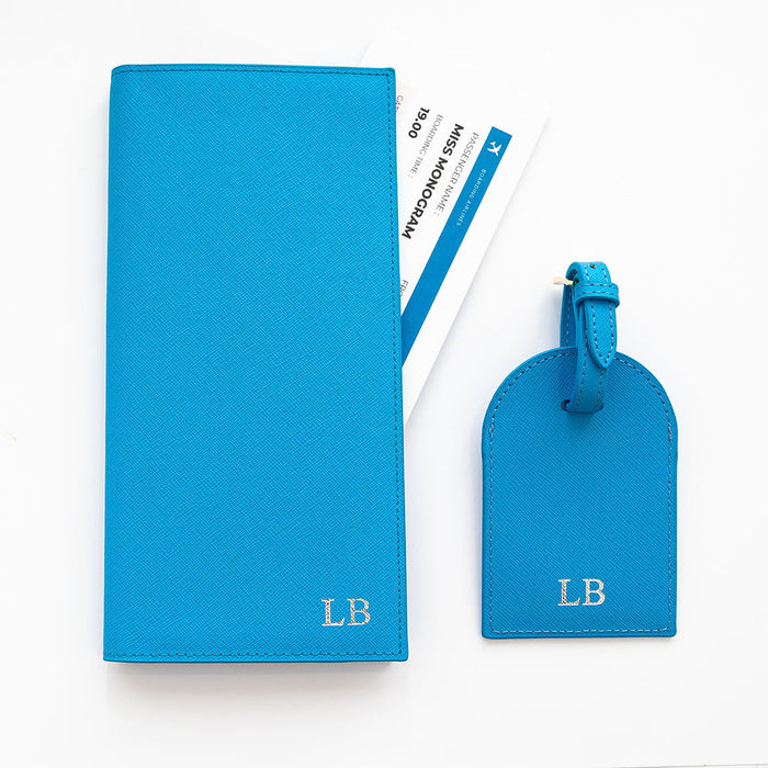 Personalised Monogram Gifts | Leather Bag Pouch Clutch Travel Accessor