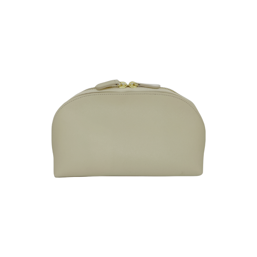 Miss Isla Personalised leather Makeup Cosmetic Bag monogrammed with ...