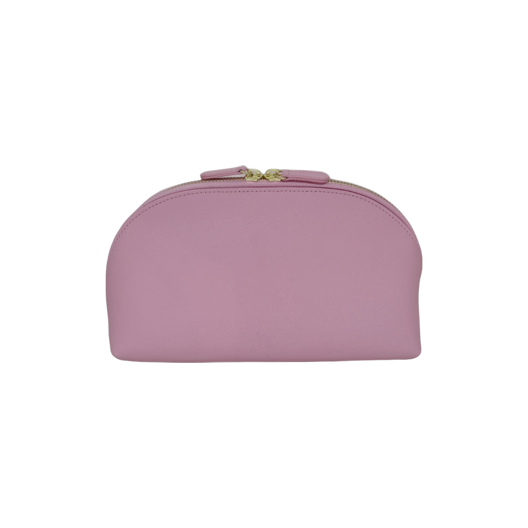 Miss Isla Personalised leather Makeup Cosmetic Bag monogrammed with ...