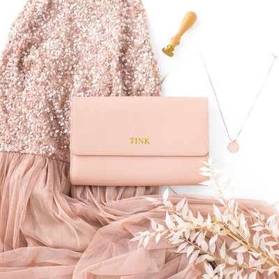 Miss Monogram | Personalised office | Monogrammed Leather Compendium ...