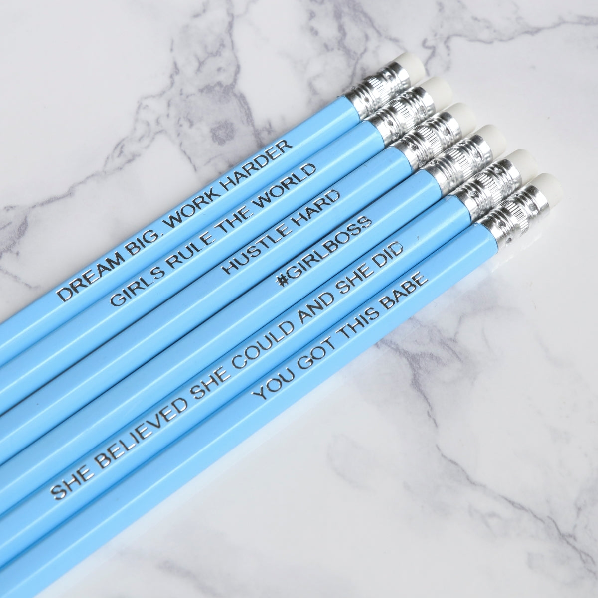 Miss-Monogram-pencils Baby Blue | Miss Monogram