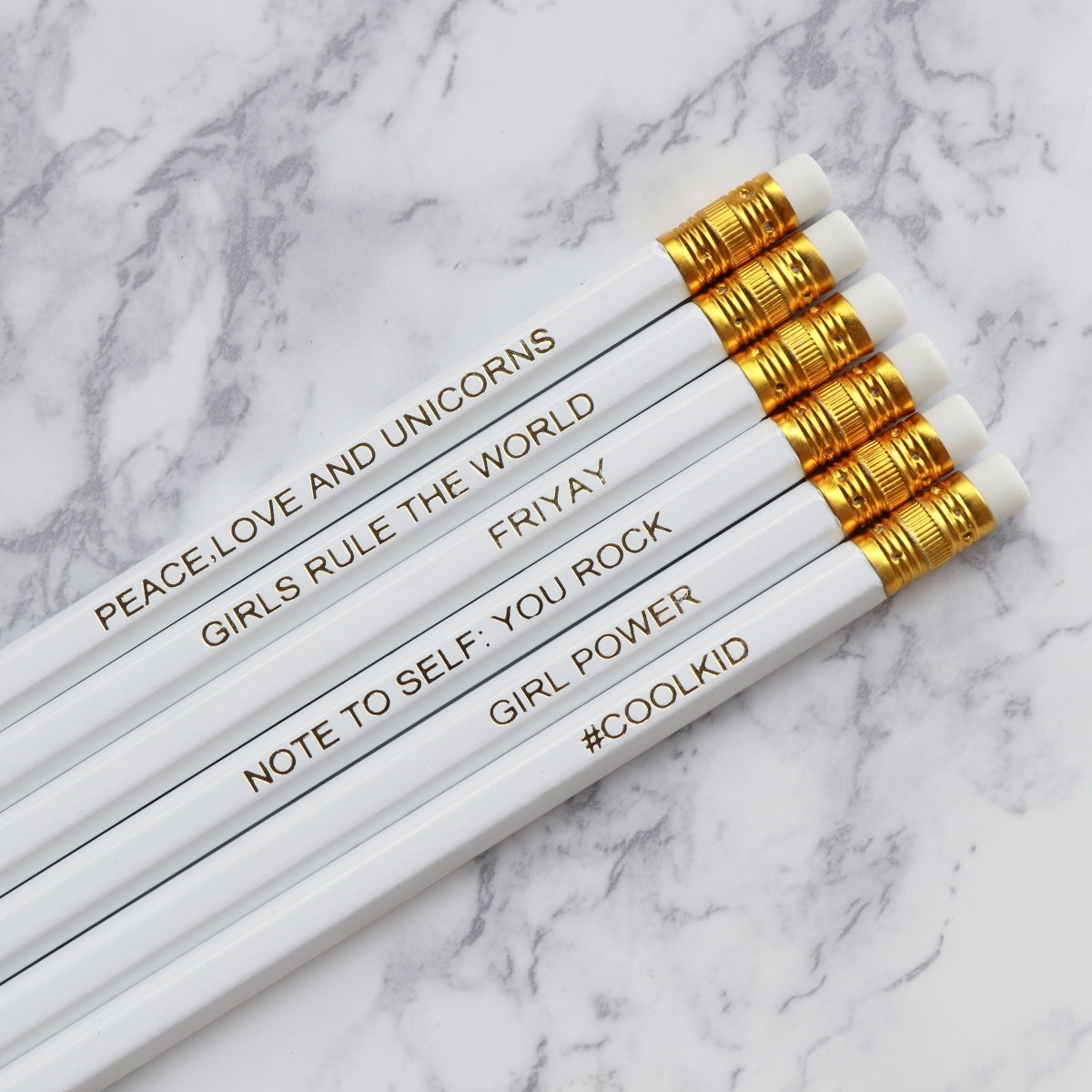 Miss-Monogram-pencils White | Miss Monogram