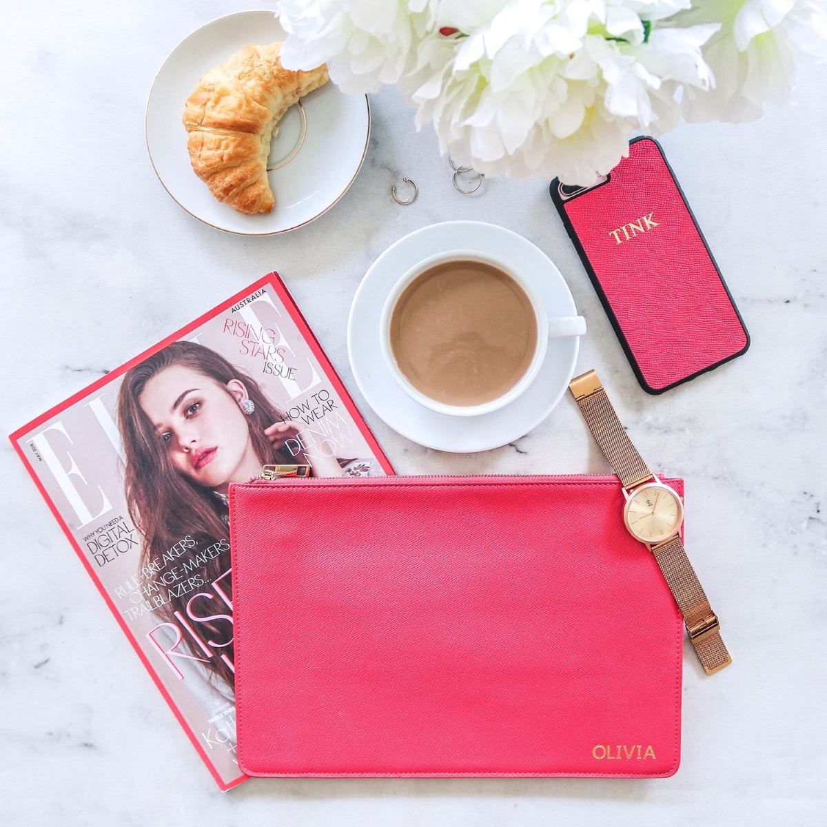 Miss-Victoria-Clutch-Watermelon | Miss Monogram