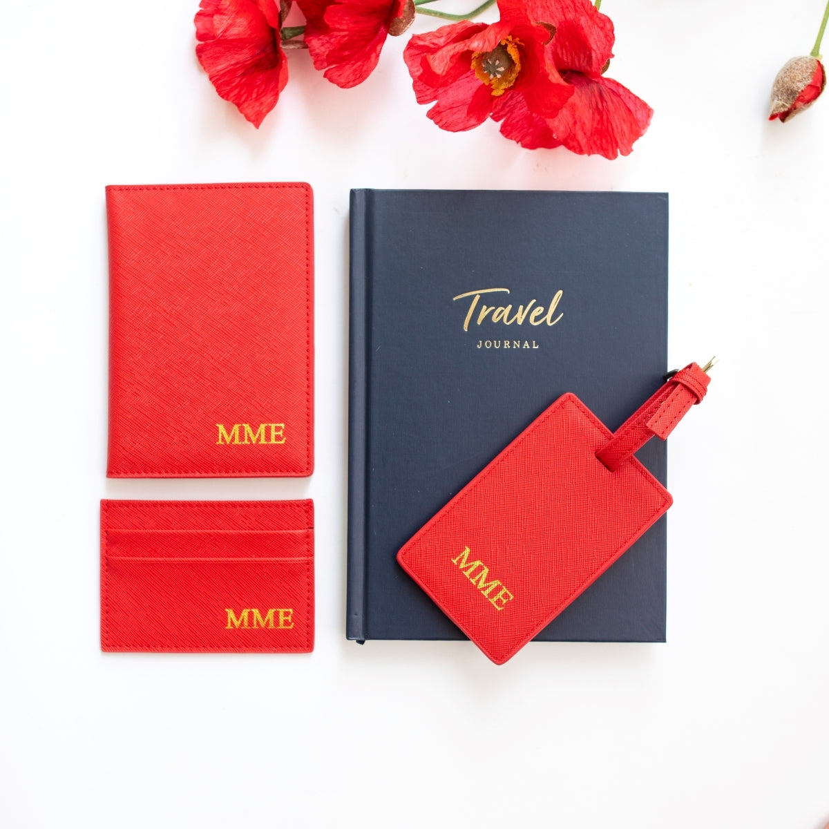 Miss Sophie Red personalised cardholder by Miss Monogram | Miss Monogram